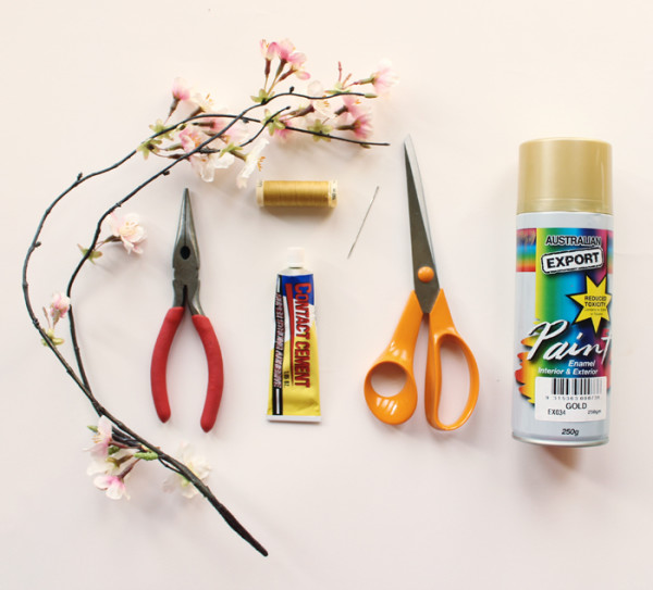 DIY GOLD FLOWER CROWN FOR UNDER $20!